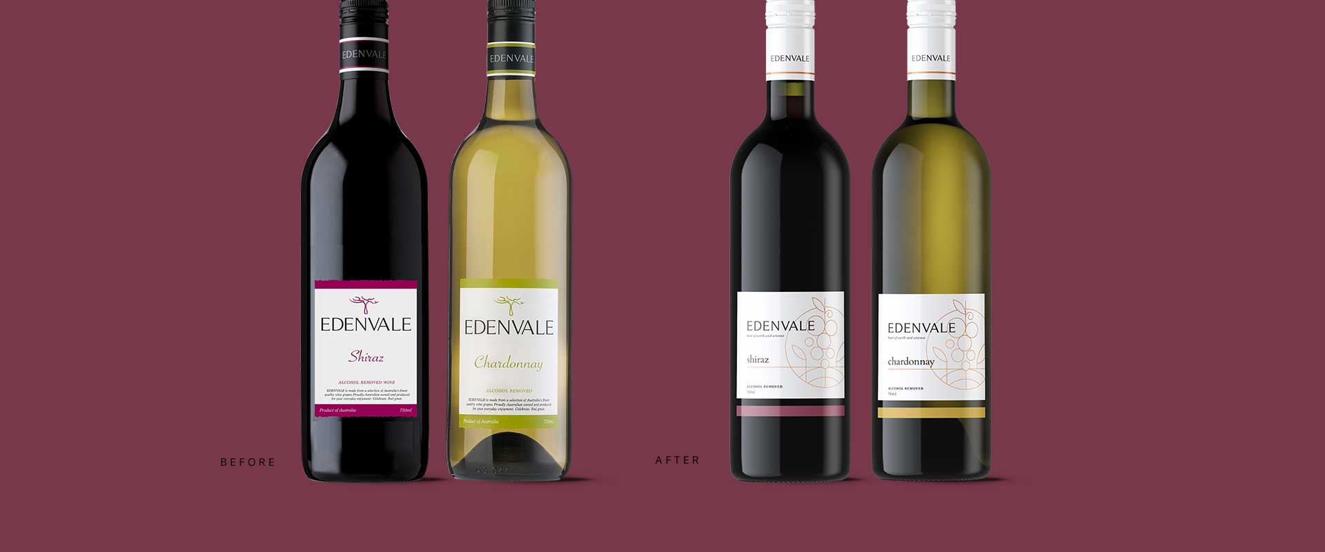 Australian Wine Label Designers Case Study | Edenvale | PERCEPT ...