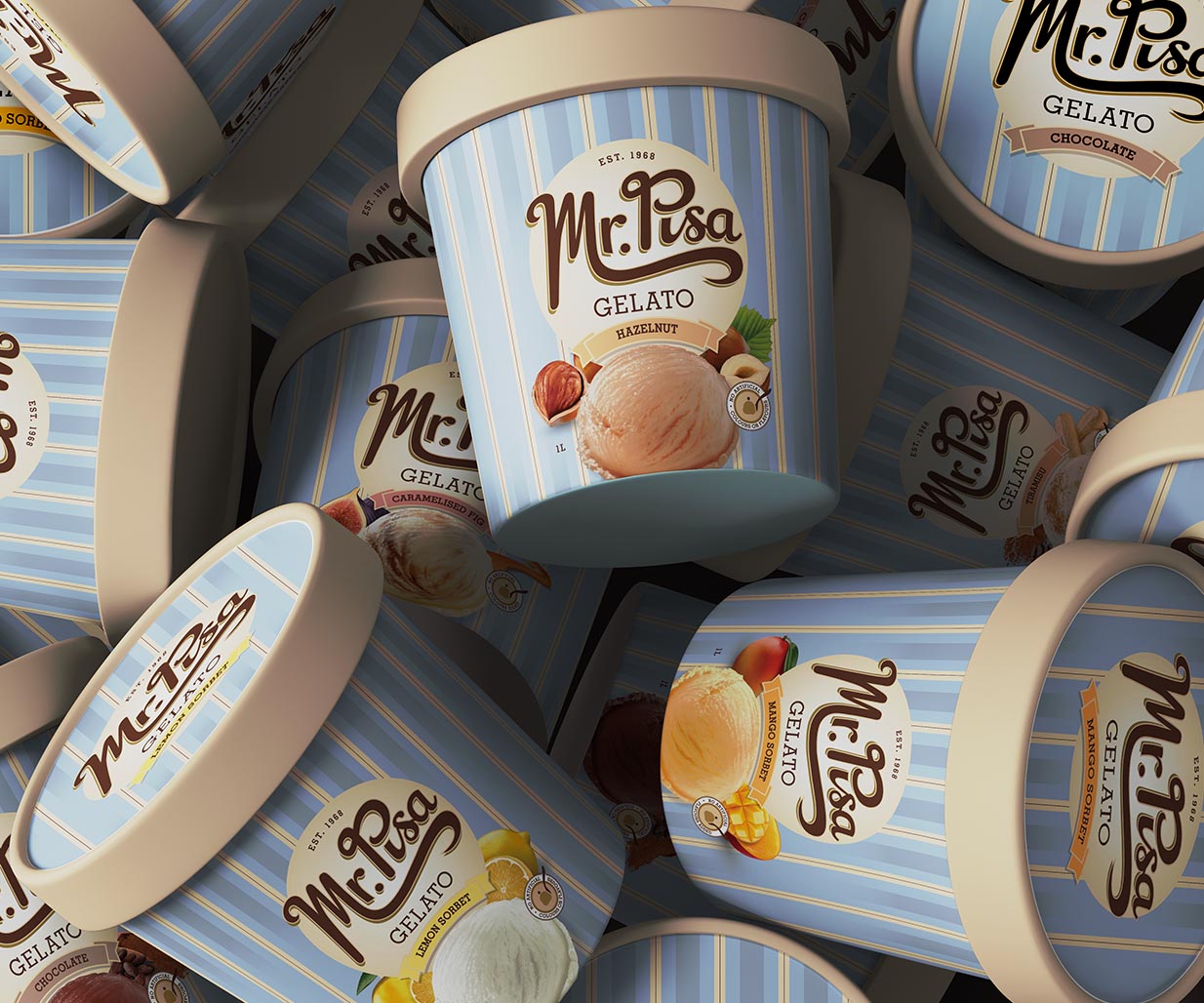 Packaging Design Australia Case Study | Mr Pisa | PERCEPT ® Rebranding